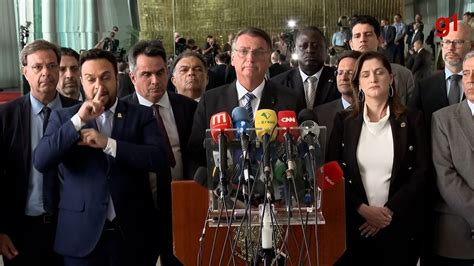 Vídeo Bolsonaro quebra silêncio e diz que continuará cumprindo a Constituição Eleições G