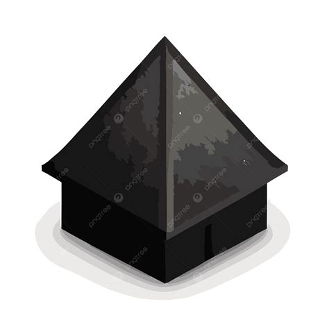 白色表面上的黑色金字塔房子 向量 沒有陰影 小框架居中向量圖案素材免費下載，png，eps和ai素材下載 Pngtree