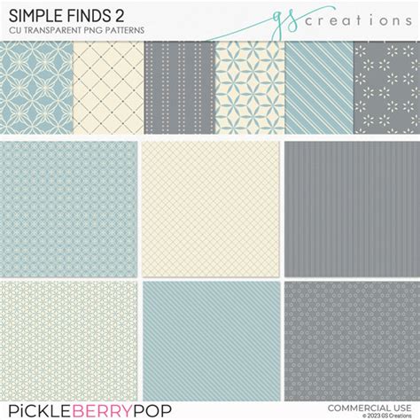 Simple Finds 02 Patterns Cu