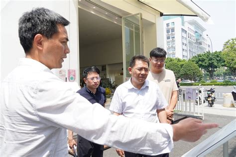 浙江省经济科技部走访蒲鞋市街道调研侨青创新创业基地发展情况