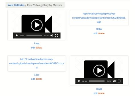 Mediapress Local Encoder Frontend View • Buddydev Help Center