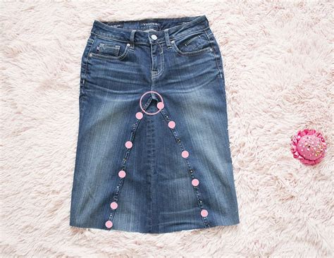 Pants To Skirt Refashion Tutorial How To Make Skirt Refashion Upcycle Clothes
