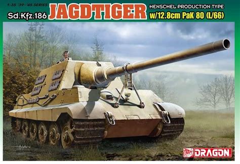 Niemiecki Niszczyciel Czołgów Jagdtiger W Skali 1 35 Modeledopl