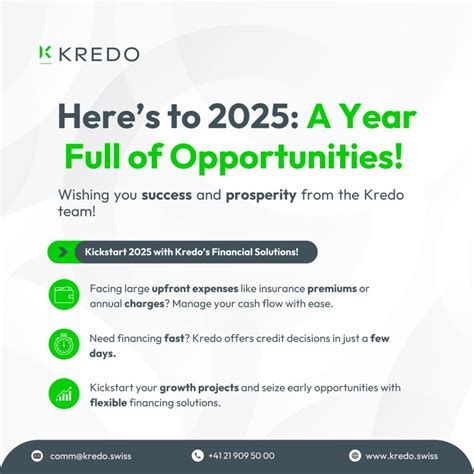 kredo on linkedin here s to 2025 a year full of opportunities kredo