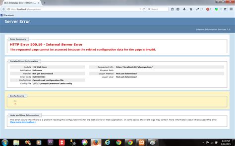 Php Xampp Server Error In Apache Stack Overflow