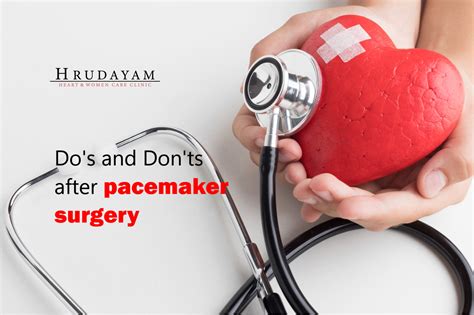 Dos And Donts After Pacemaker Implantation Surgery