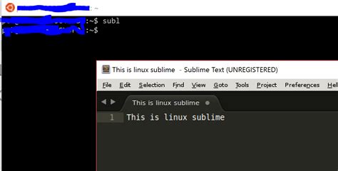 How To Use Sublime Text 3 From Command Line With Ubuntu Bash Terminal