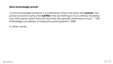 Zero Knowledge Proofs And Why It Is Future Of Blockchain Pdf