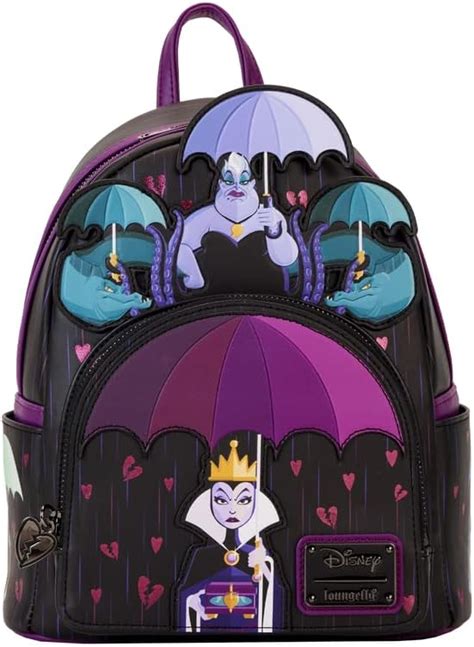 Loungefly Disney Villains Curse Your Hearts Mini Backpack