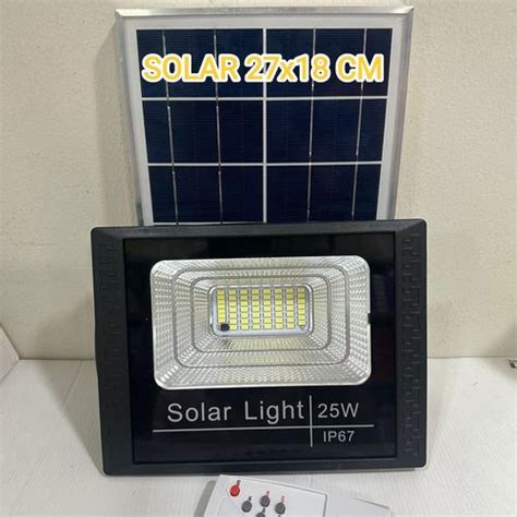 Jual Lampu Sorot Led Tembak Solar Cell Watt W Tenaga Matahari Watt Jakarta Barat