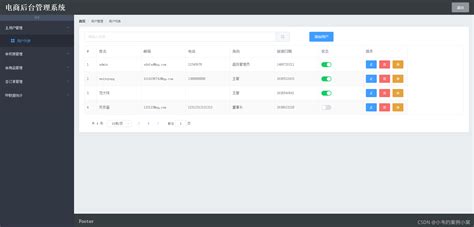 Vue电商后台管理系统项目开发实战（一）vue项目开发实战案例小韦的案例小窝的博客 Csdn博客