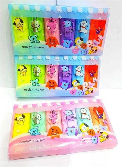 Red Multicolor Mini Highlight Pen Set For Highlighting Packaging Type