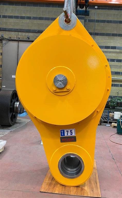 Hook Block 75t For Steelworks Custom Gears And Gearboxes Italy