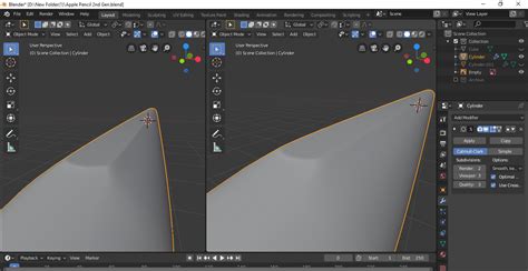 Modeling Subdivision Surface Modifier Displays Strange Results Blender Stack Exchange