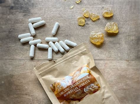 Organic Frankincense Capsules Boswellia Serrata Kingdom Come Home