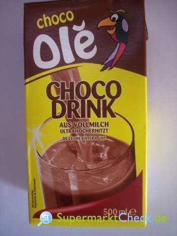 choco Ole Choco Drink aus Vollmilch: Preis, Angebote & Bewertungen