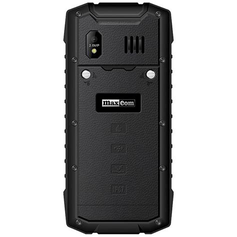 Telefon Mobil Maxcom Strong Mm G Dual Sim Black