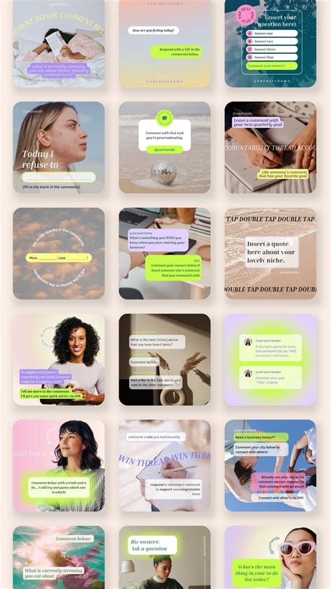 Instagram Post Canva Templates To Increase Engagement In 2025 Social Media Branding Design