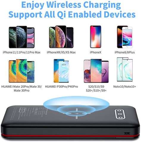 Batterie Externe MAh Chargeur Portable Chargeur Solaire Chargeur Rapide Bsmart