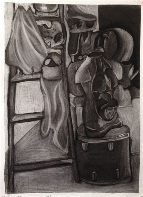 Reductive Charcoal Drawing Np