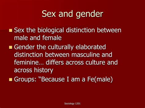 PPT Sociology 1201 Week Three PowerPoint Presentation Free Download ID 985108