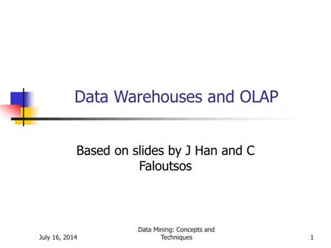 Ppt Data Warehouses And Olap Powerpoint Presentation Free Download