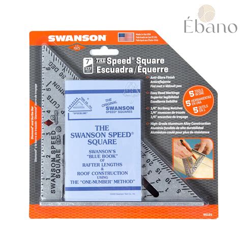 Esquadro Triangular 5 Funções Swanson Versão Classica 7 Loja Ébano Adilson Pinheiro