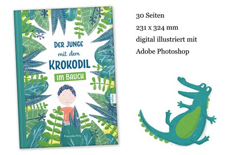 Kinderbuch Der Junge Mit Dem Krokodil Im Bauch On Behance