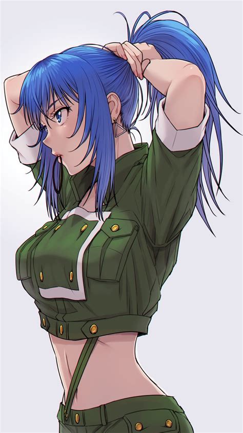 Leona Heidern The King Of Fighters Know Your Meme