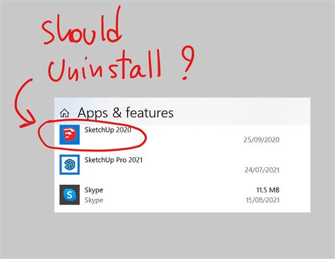 Is It Safe To Uninstall SketchUp I Currently Use Sketchup Pro SketchUp SketchUp
