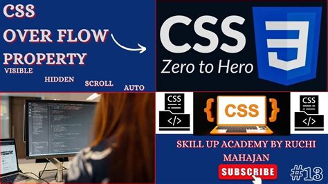 Css Overflow Propertieshtmland Css Css Course For Beginners Css