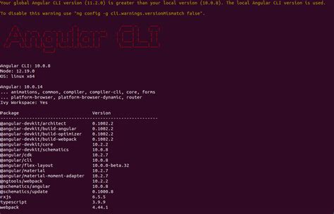 Nodejs Angular Cli Doesnt Detect Npm Version During Ng Update V10