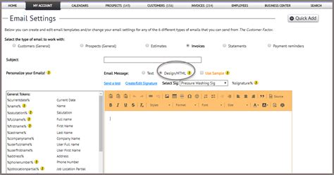 Creating An Invoice Email Template The Customer Factor