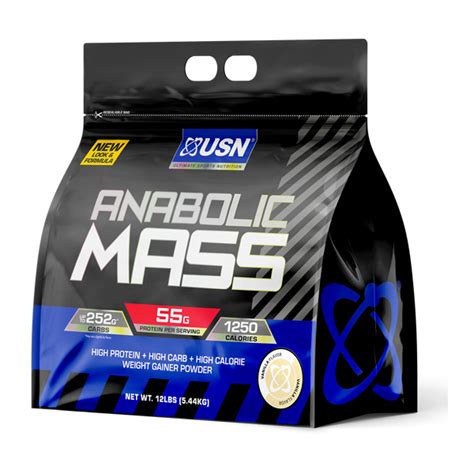 Usn Anabolic Mass Chocolate Vanilla 6kg Airgym