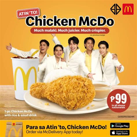 Sb19 Says “atin To” For Mcdonalds Chicken Mcdo
