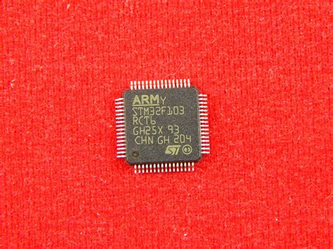 STM32F103RCT6 Микроконтроллер 32 Бит Cortex M3 72МГц 256КБ Flash