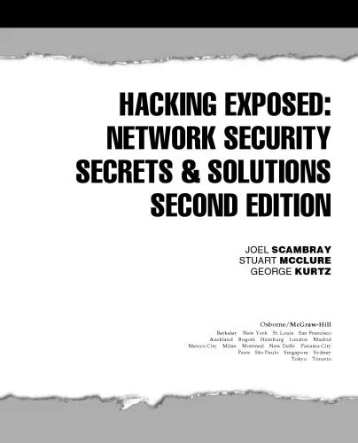 خرید کتاب Hacking Exposed Network Security Secrets And Solutions