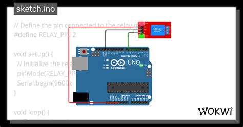 Relay Wokwi ESP STM Arduino Simulator