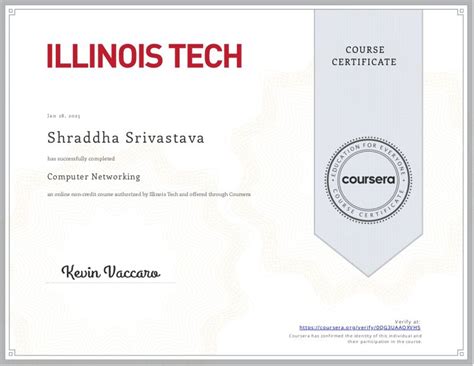 Networking Cybersecurity Continuouslearning Coursera Illinoistech
