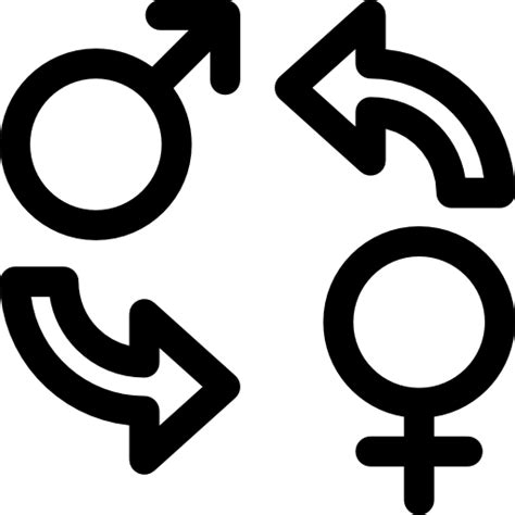 Sex Change Free Arrows Icons