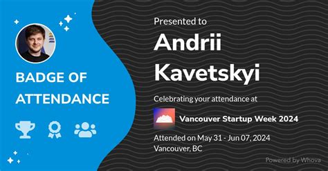 Andrii Kavetskyi On Linkedin Vsw2024 Whova