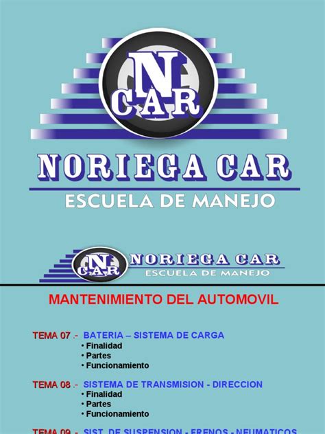 Tema 7 8 9 Noriega Car Pdf