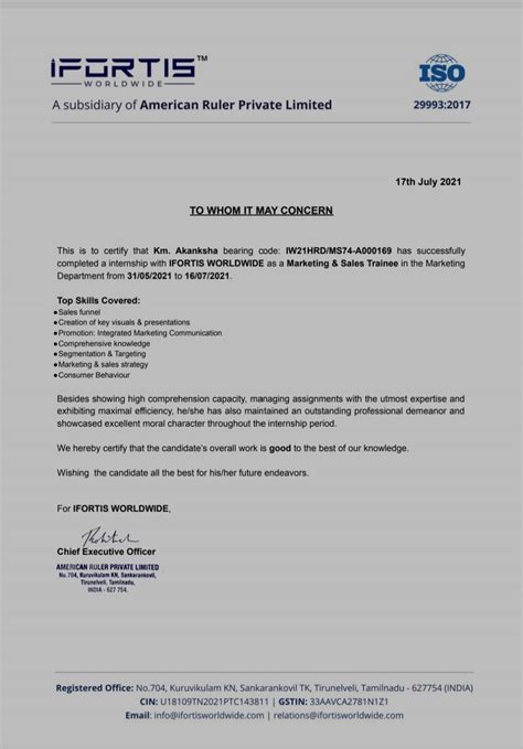 Akanksha Gupta On Linkedin Internship 10 Comments