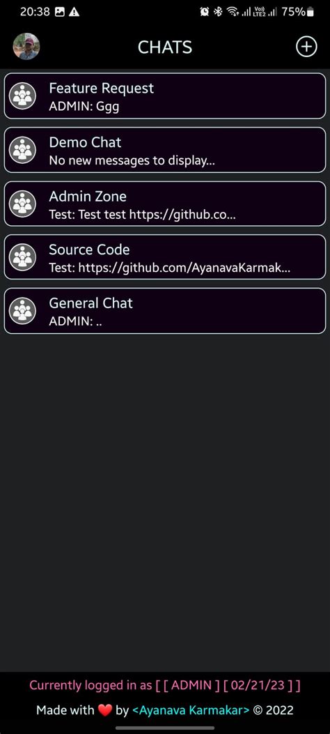 GitHub AyanavaKarmakar CatchApp V Real Time Messaging App Built Using React Native Expo