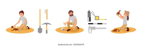 고고학자 3637개가 넘는 로열티 프리 라이선스 대상 스톡 벡터 및 벡터 아트 Shutterstock