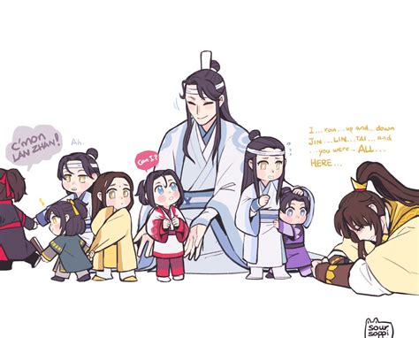 Wei Wuxian Lan Wangji Jiang Cheng Lan Xichen Wen Ning Nie Huaisang