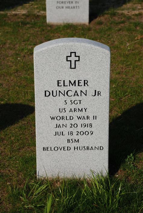 Elmer Howard Duncan Jr 1918 2009 Find A Grave Memorial