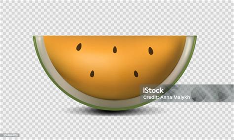 3d 벡터 노란색 수박입니다 귀여운 트로피컬 프루츠 프린트 여름 세일 클립 아트 신선한 과일 3d 벡터 수박 아이콘 절연 통하고 있는 투명한 배경 벡터 일러스트 레이 션