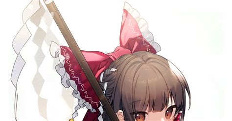 Touhou Reimu Hakurei Reimu Hakureis Armpits 霊夢さん Pixiv