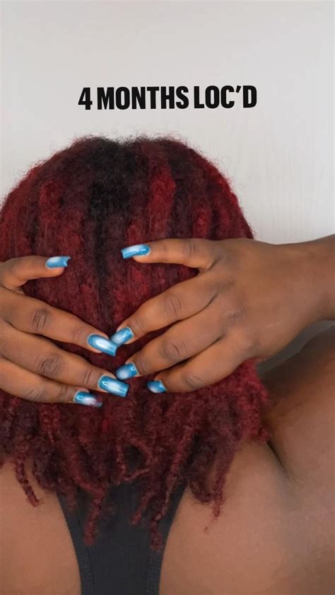 4 Months Loc D Starter Locs Loc Journey Loc Update Two Strand